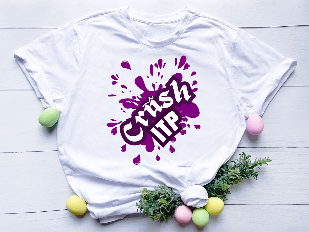 Crush ITP Purple Ribbon ITP Awareness Immune Idiopathic ...