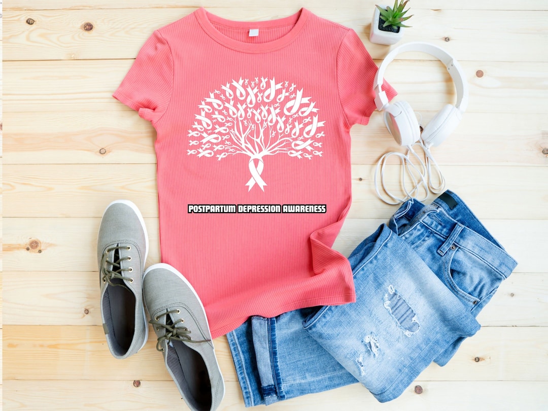 Postpartum Depression Awareness White Ribbon Postpartum Depression ...