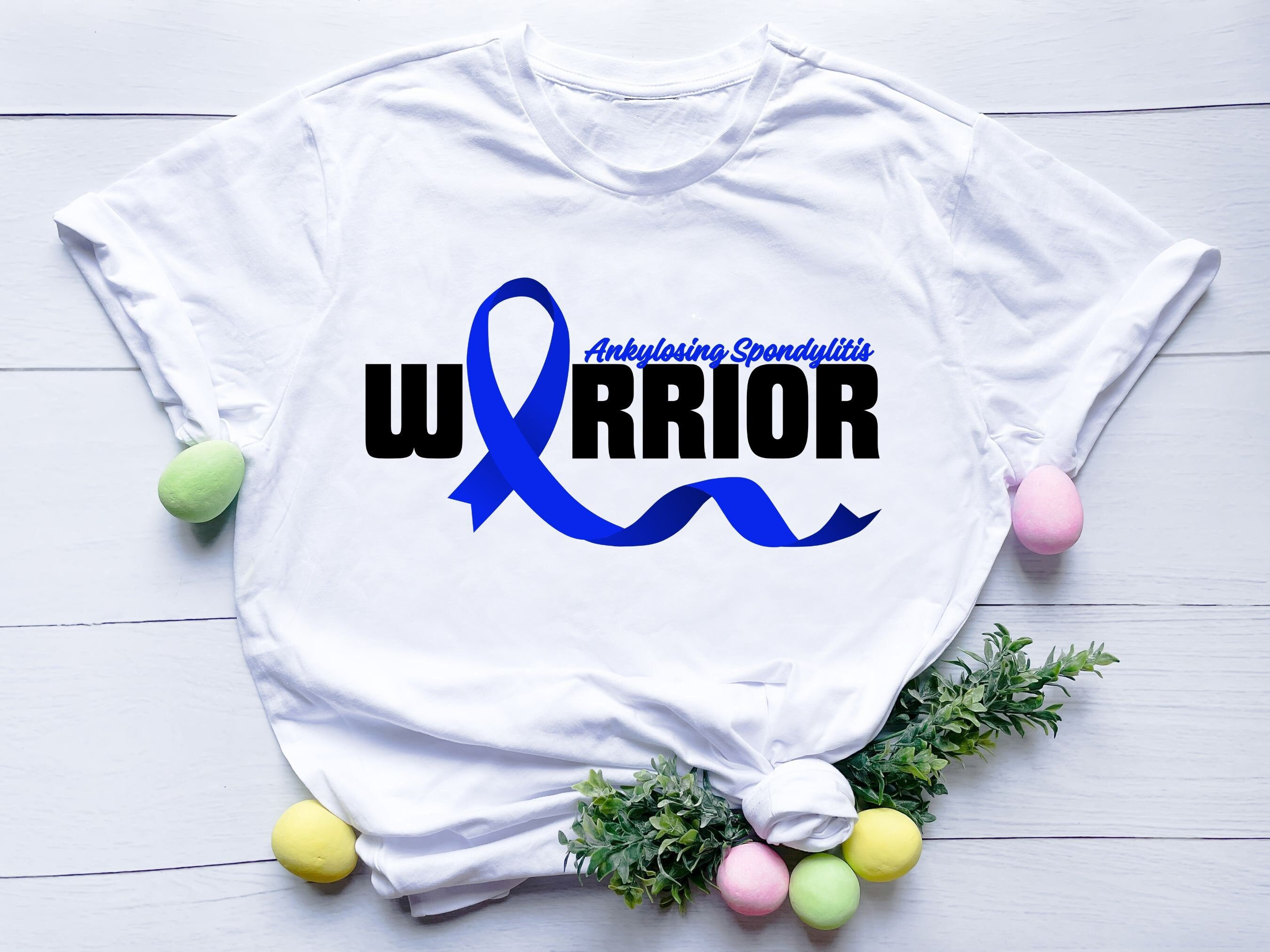 Ankylosing Spondylitis Warrior Blue Ribbon Surgery Recovery Warrior ...