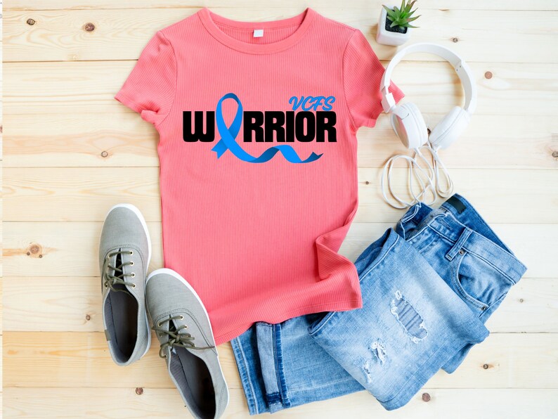 VCFS Warrior Blue Ribbon Velo-cardio Facial Syndrome Aware VCFS Warrior ...