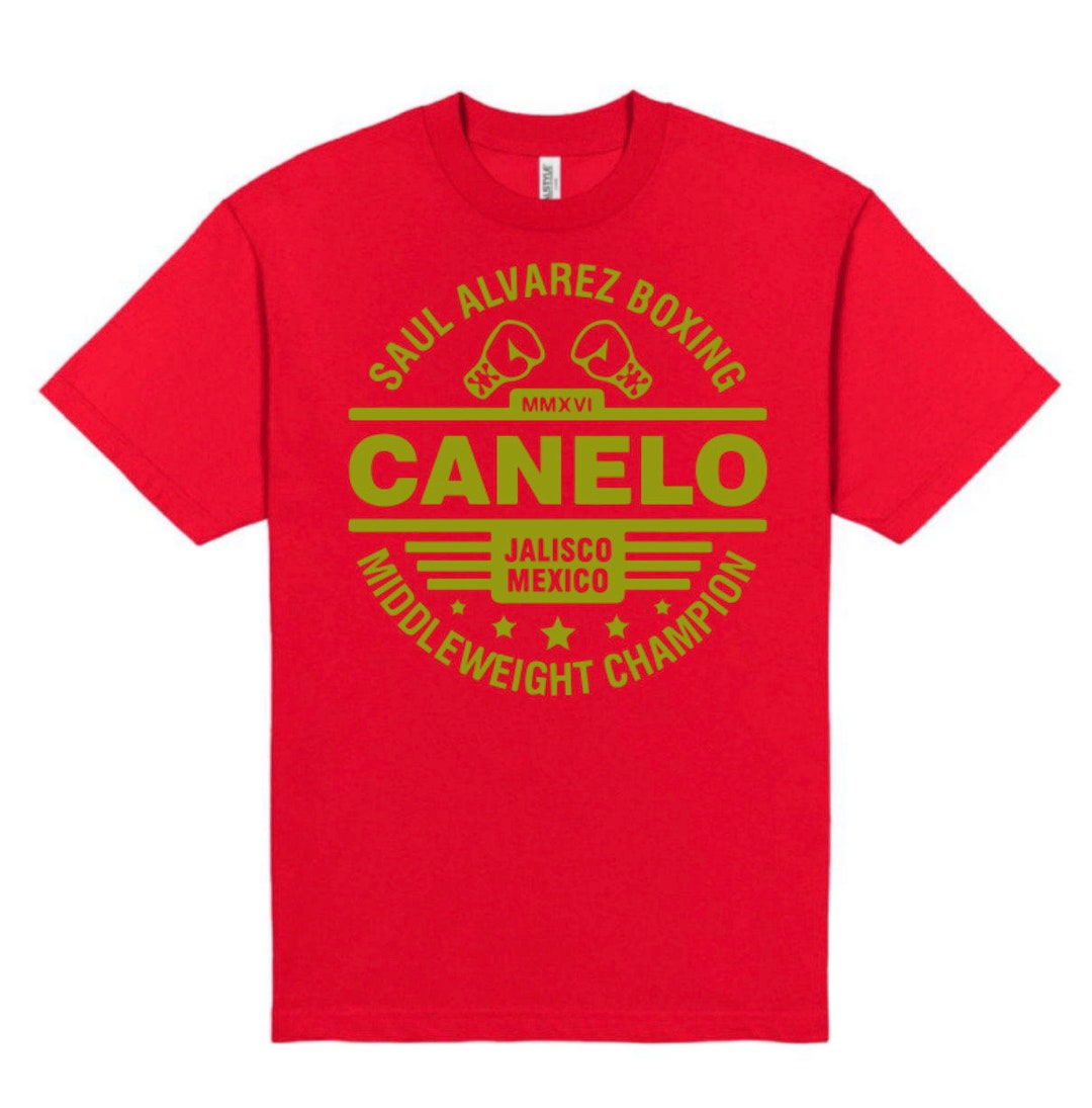 Canelo Alvarez Jalisco Mexico T Shirt S-5XL Boxing Tee Fast Shipping - Etsy