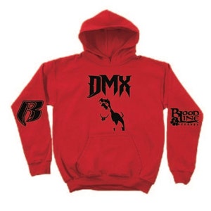 DMX Pitbull Hoodie Ruff Ryders New S-5XL Rap Hip Hop Promo Merch 2023 ...