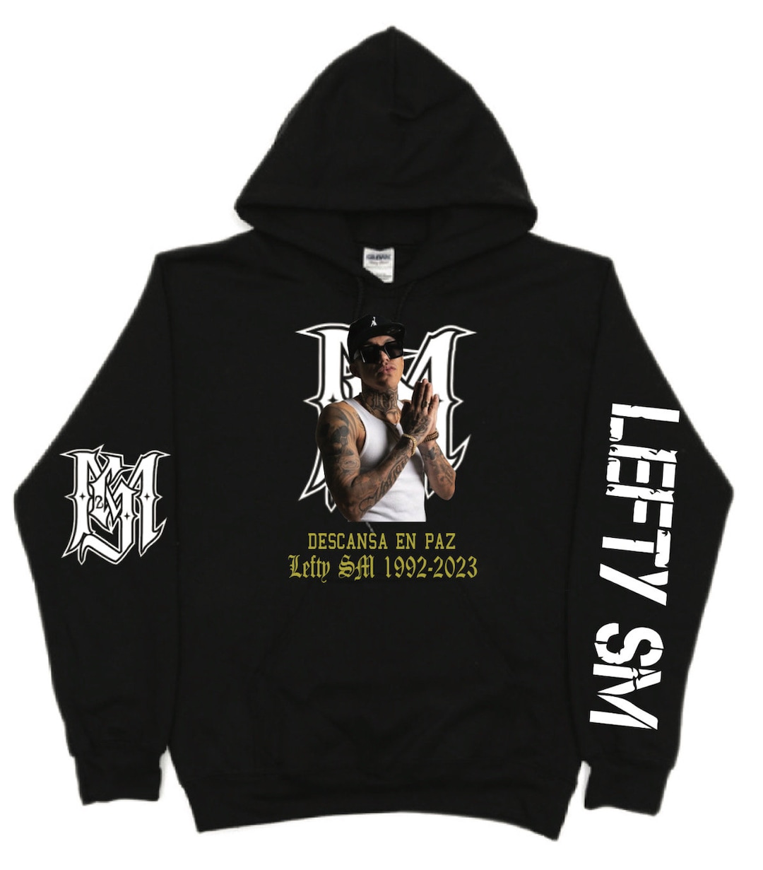Left SM RIP Desanse En Paz Pullover Hoodie New S-5XL Rip Lefty Sm Fast ...