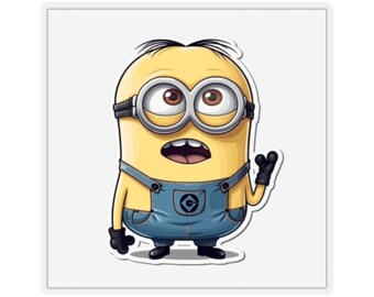 Minions Being Silly Despicable Me Sticker Minion Sticker - Etsy