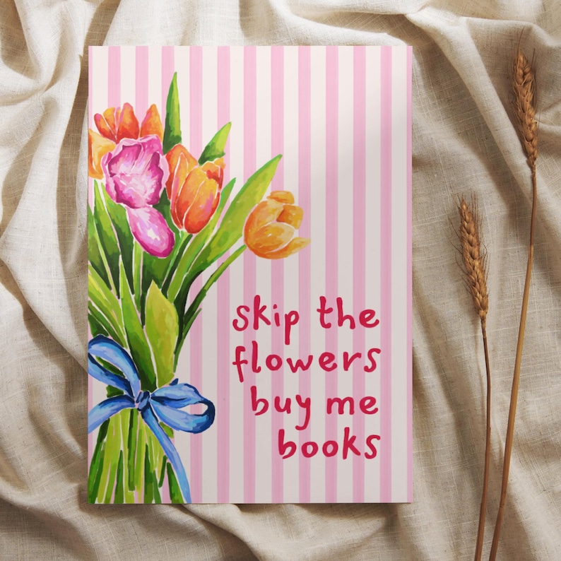 Buy Me Books Art Print: Bookish Gift, Home Library Poster Print - Etsy UK
