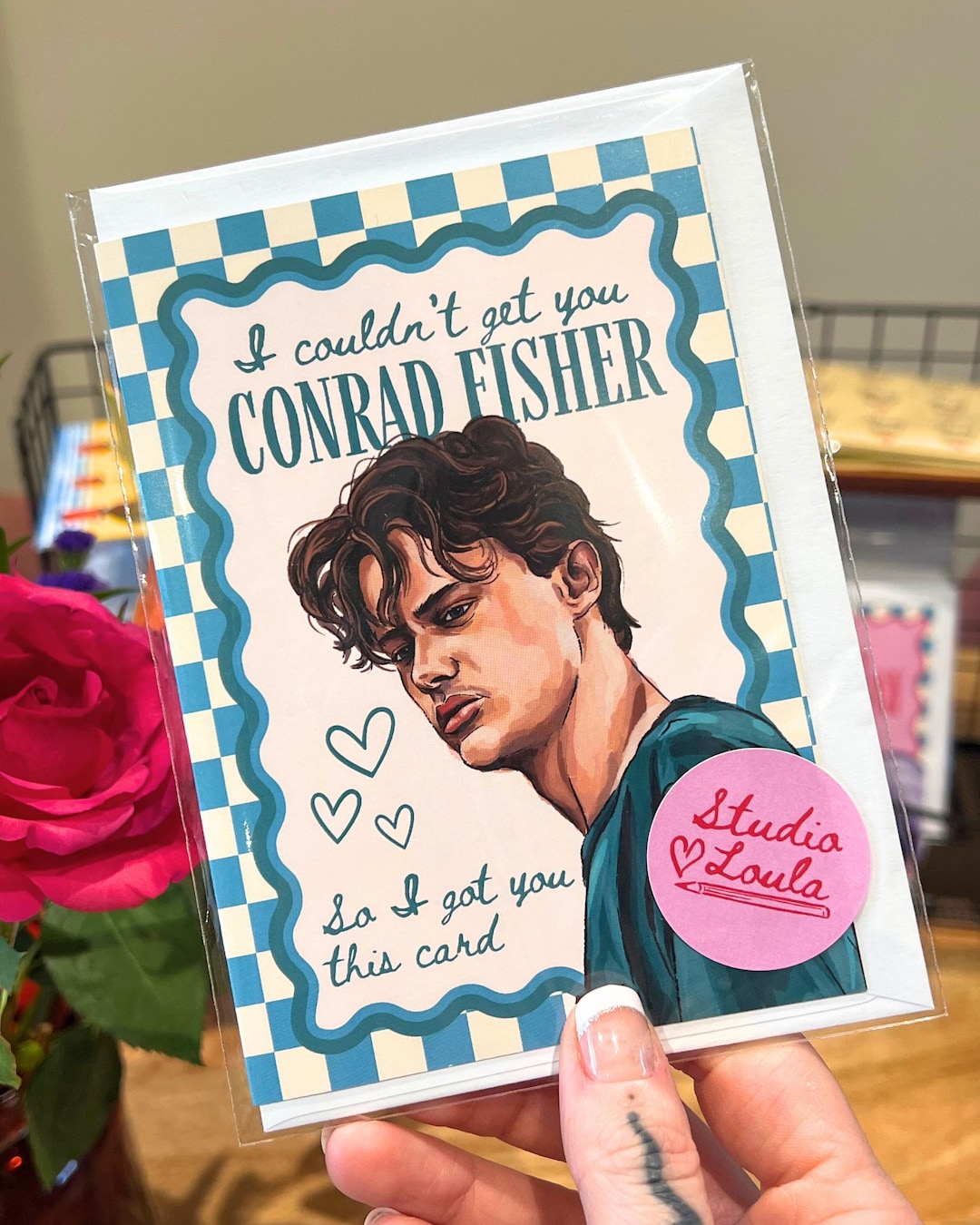 Conrad Fisher Birthday Card: Hand Drawn Summer I Turned Pretty ...