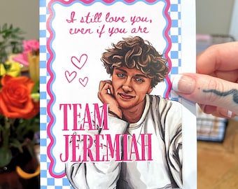 CLEAR Team Jeremiah Vinyl Sticker | the Summer I Turned Pretty Inspired ...