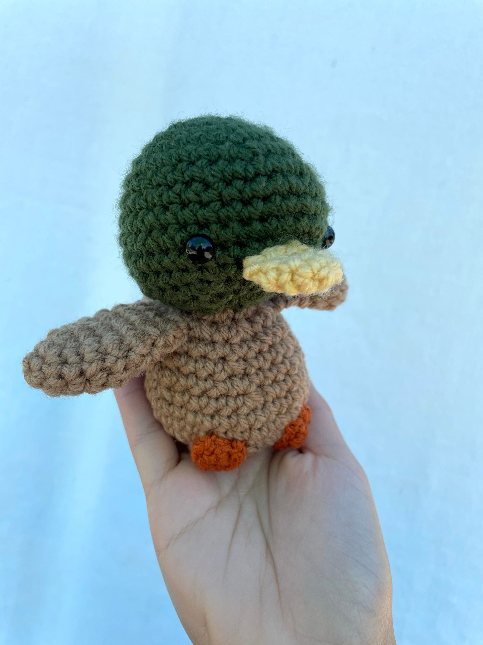 Lil' Mallard Crochet PATTERN - Instant PDF Mallard Duck Amigurumi ...