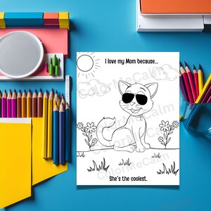 Printable Mother's Day Coloring Pages for Kids | I Love My Mom Coloring ...