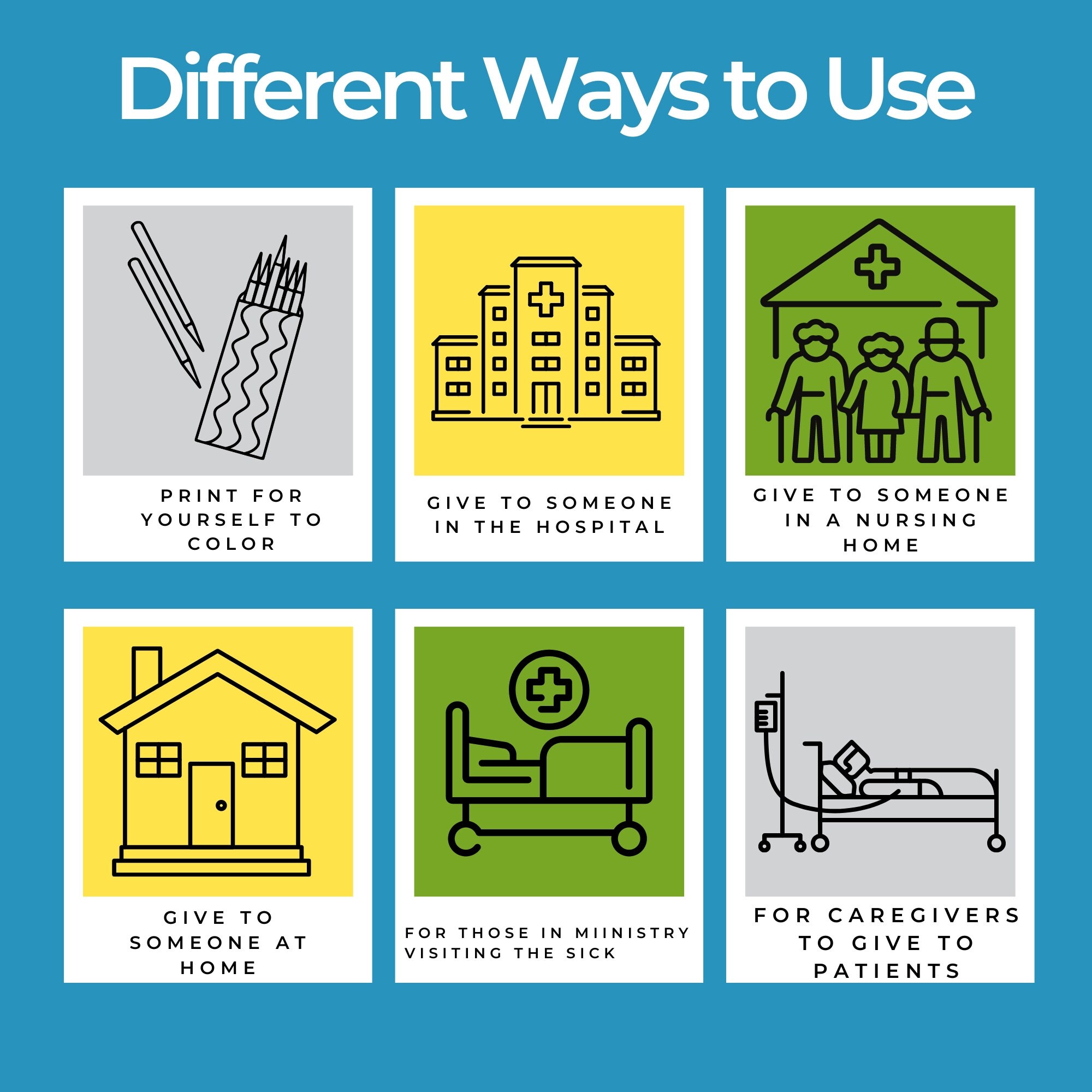 Printable Coloring Pages for Those Going Through Illness Landscape ...