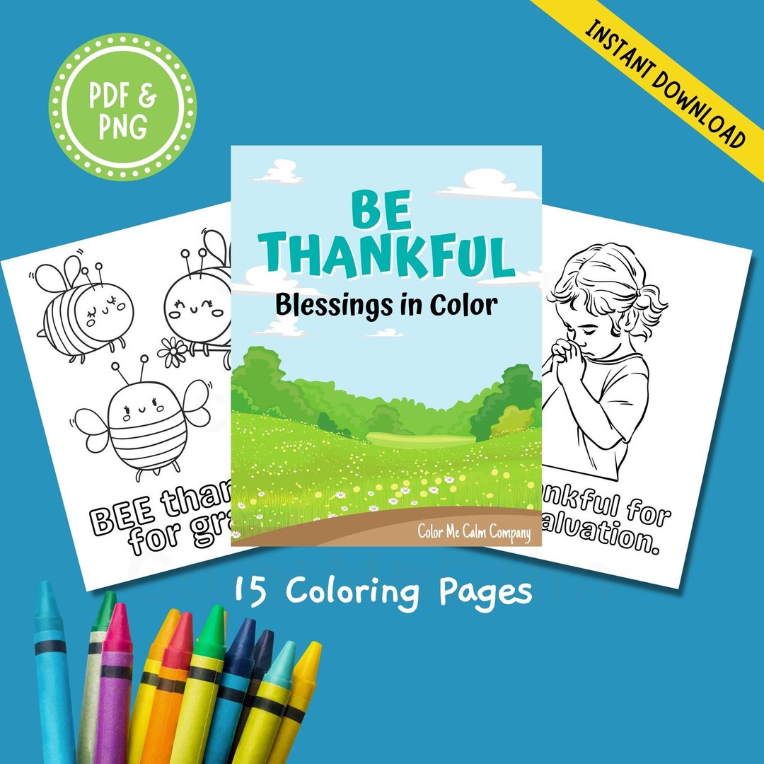 Printable Coloring Pages for Thanksgiving, Fall Coloring Book for Kids ...