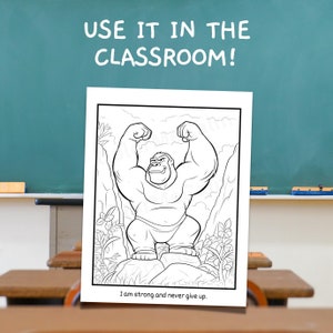 Kids Affirmation Coloring Pages Printable Coloring Pages for Kids ...