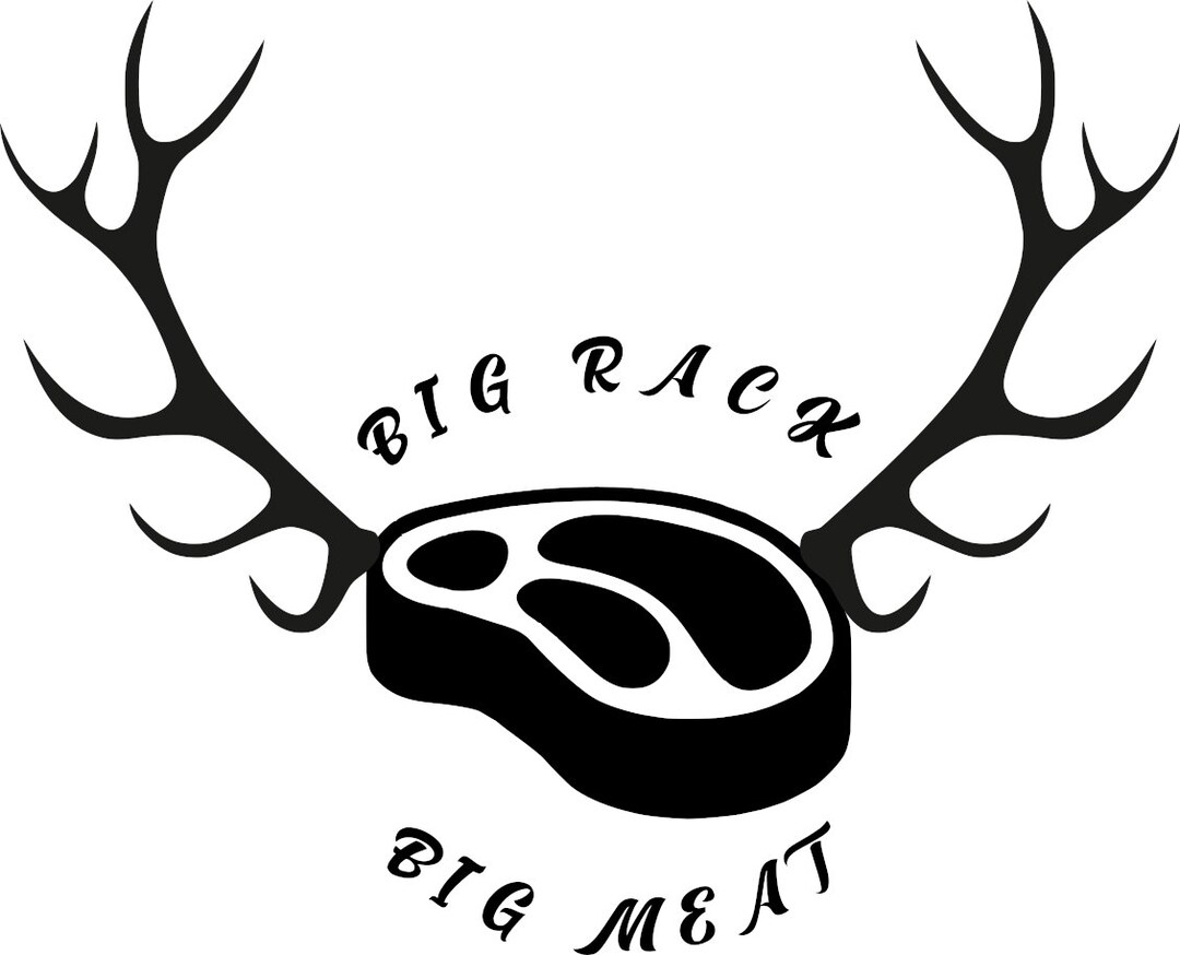 Big Rack Big Meat Vinyl Decal - Etsy