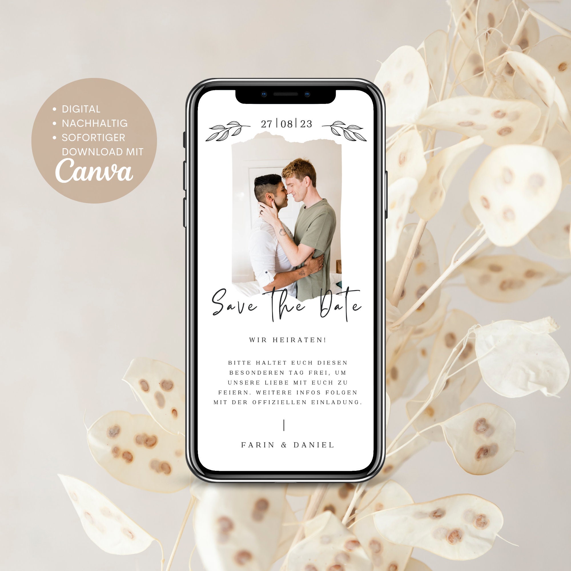 Save The Date Whatsapp Message