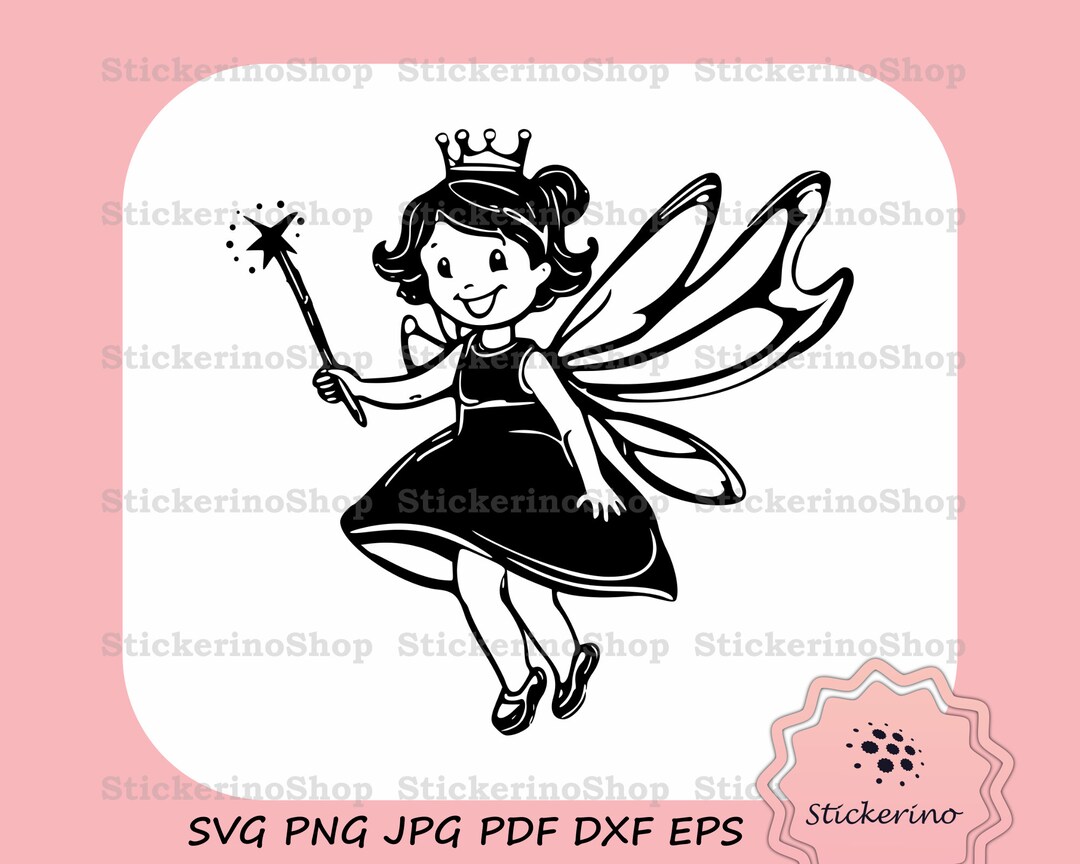 Tooth Fairy Digital Download as Vector and Clipart | Teeth Fairy ...