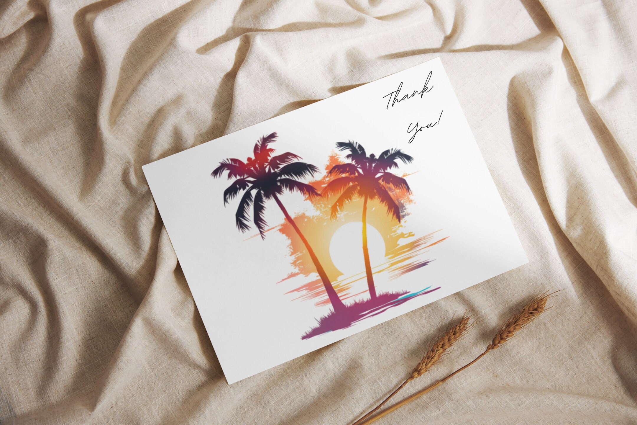 Watercolor Palm Tree Summer Clipart Bundle of 20 Commercial - Etsy