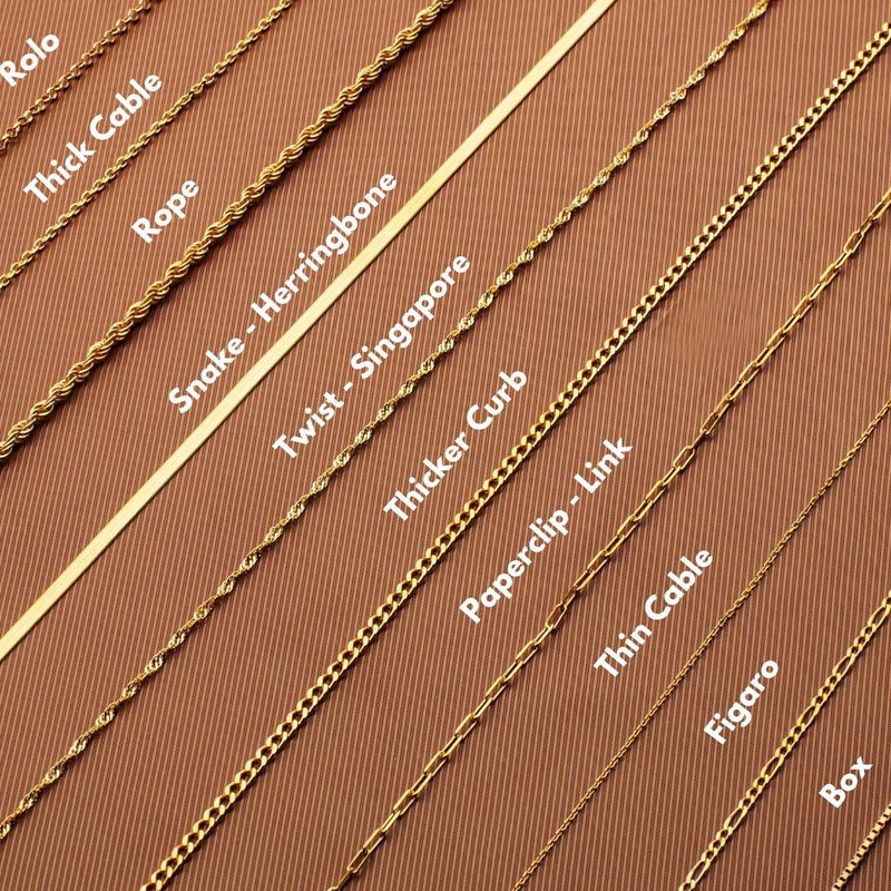 14inch Thin Gold Chain - Etsy