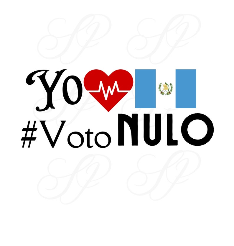Yo Amo a Guatemala Voto Nulo PNG, Guatemala Diseño Grafico, Voto Nulo ...