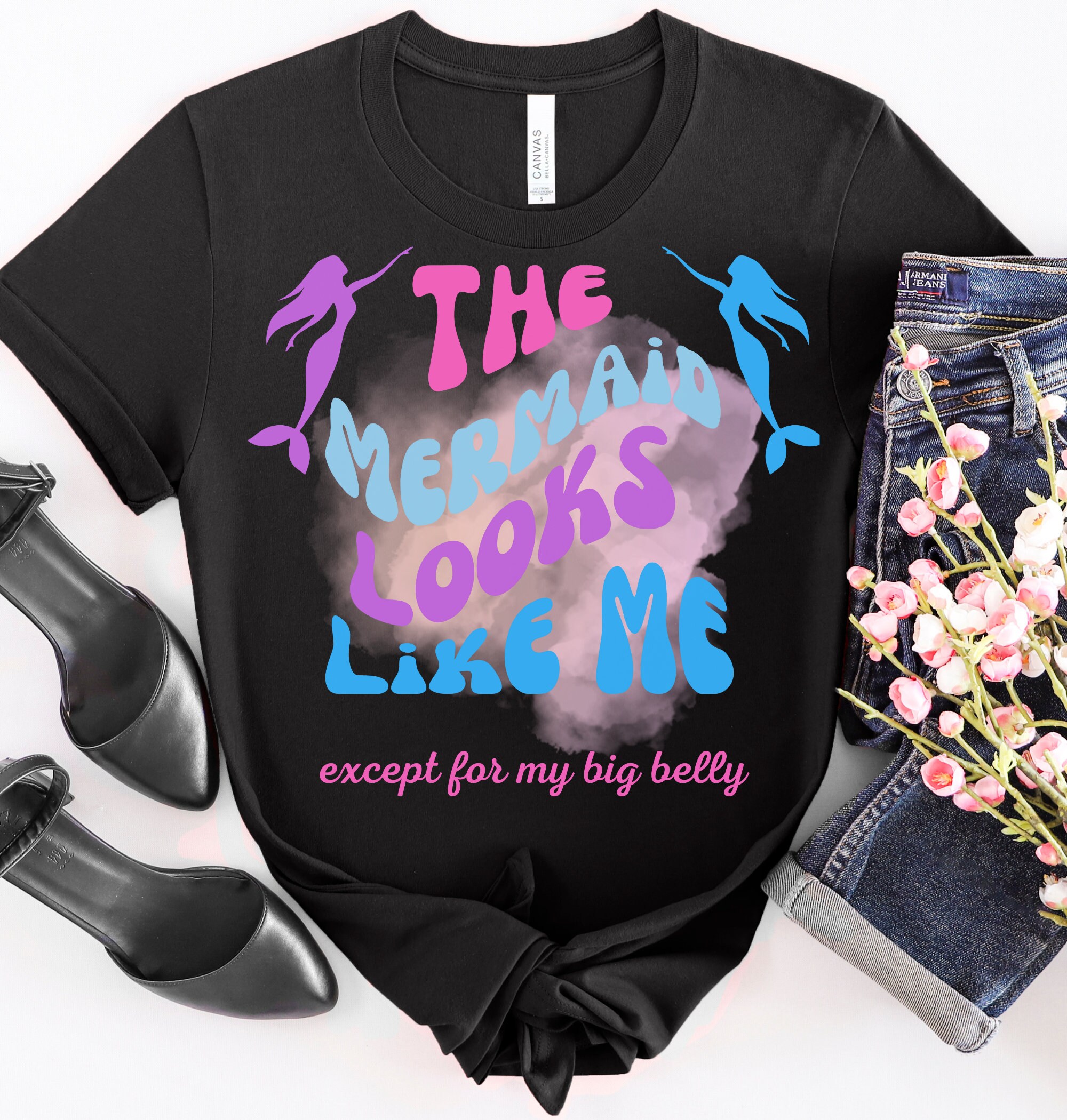 The Mermaid Looks Like Me Funny PNG, SVG, Mermaid Sublimation, 2023 ...