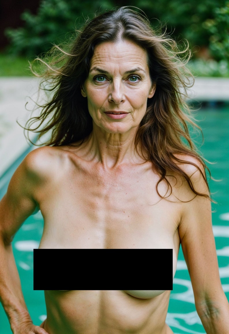 Erotic Illustrations of Mature Bikini Women Over 50 and 60 350 High-resolution Images - Etsy Canada