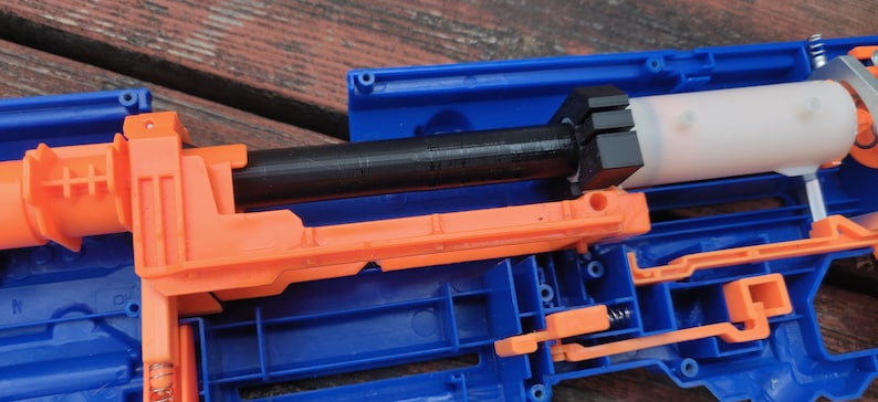 Nerf Longstrike Direct Plunger Conversion Pusher-breach and Plunger Block - Etsy
