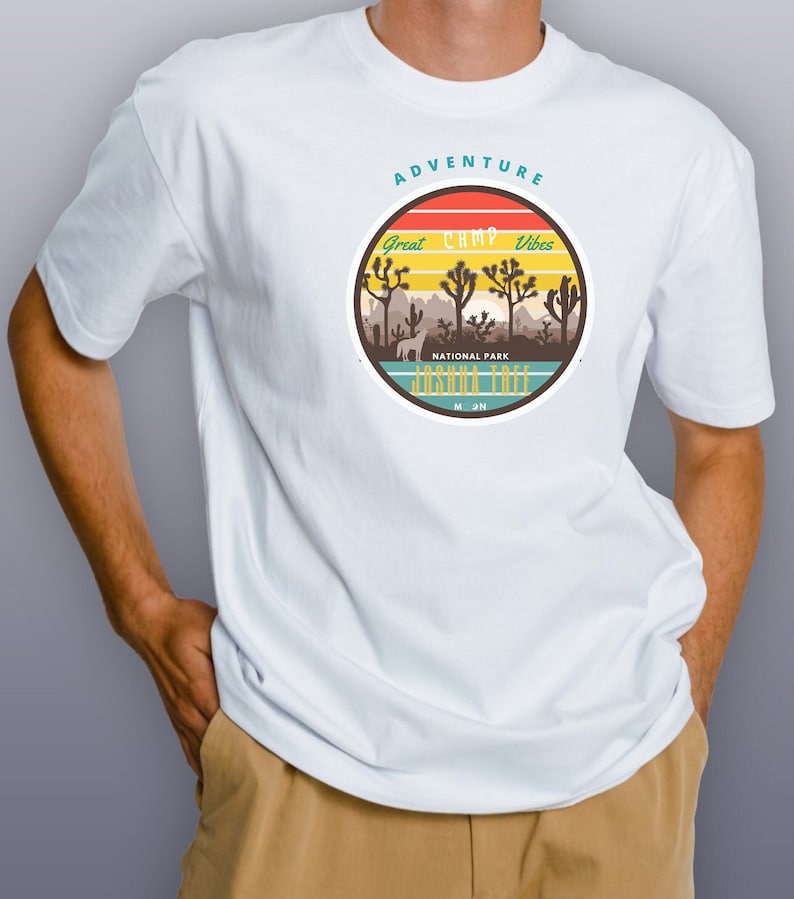 Joshua Tree Shirt, Joshua National Park Shirt, Camping, Mountain Hiking ...