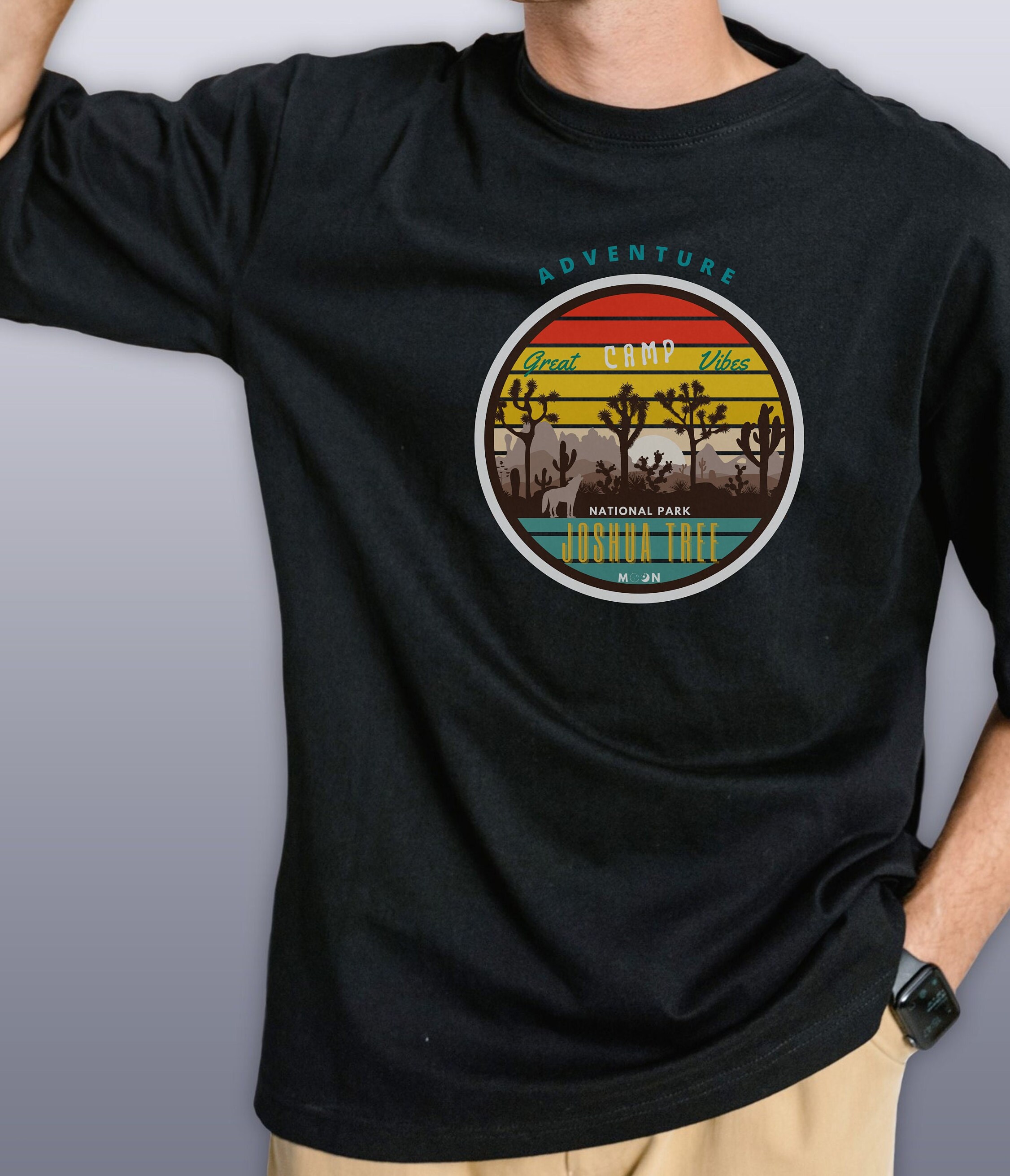 Joshua Tree Shirt, Joshua National Park Shirt, Camping, Mountain Hiking ...