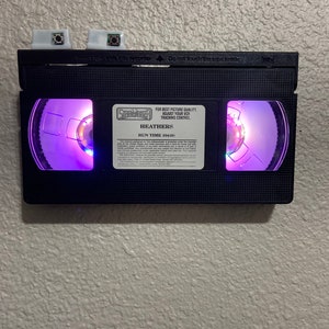 LED VHS Light With Original Movie Title - Etsy