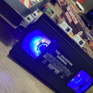 LED VHS Light With Original Movie Title - Etsy