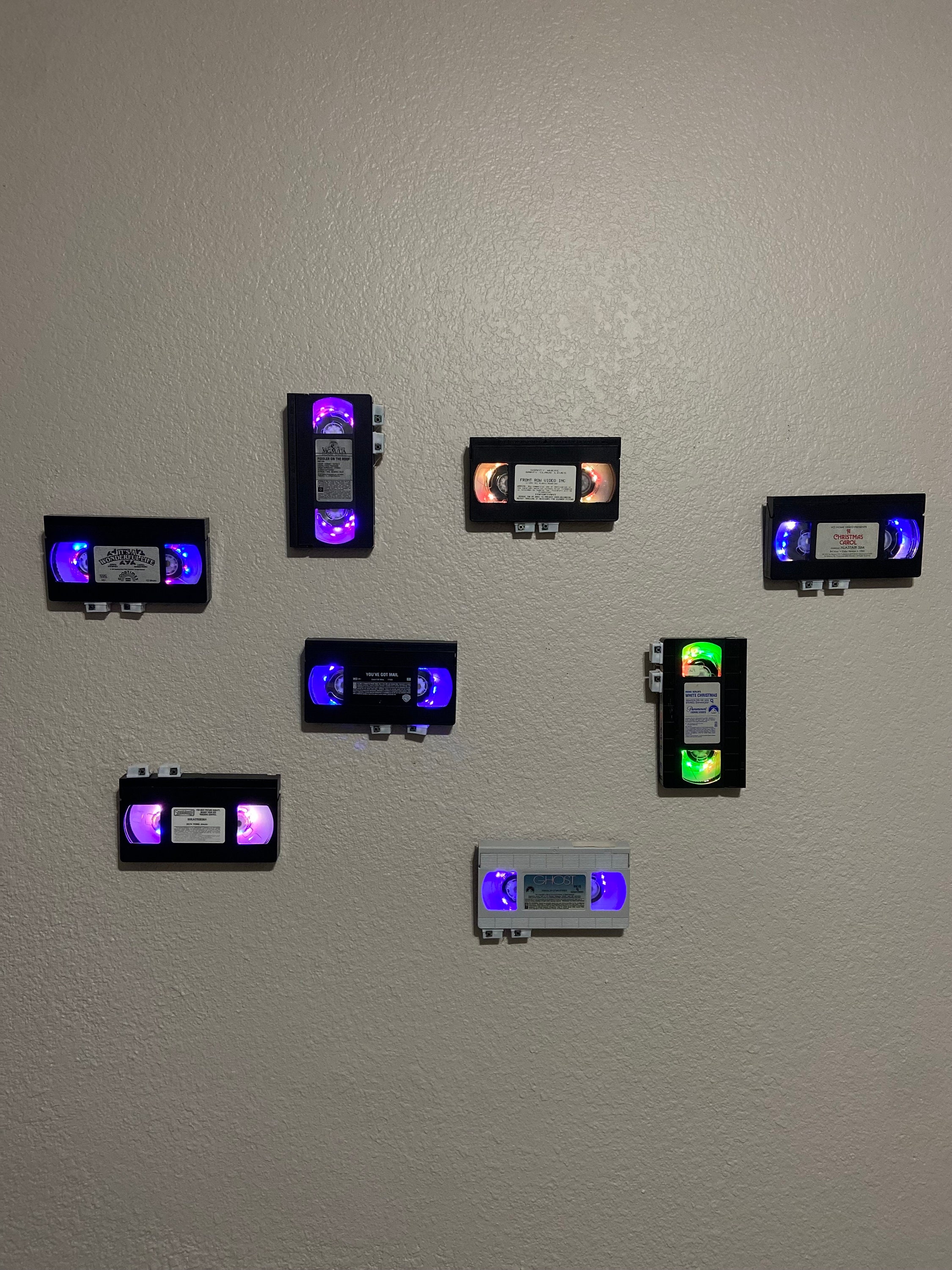 LED VHS Light With Original Movie Title - Etsy UK