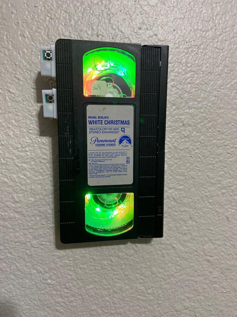 LED VHS Light With Original Movie Title - Etsy