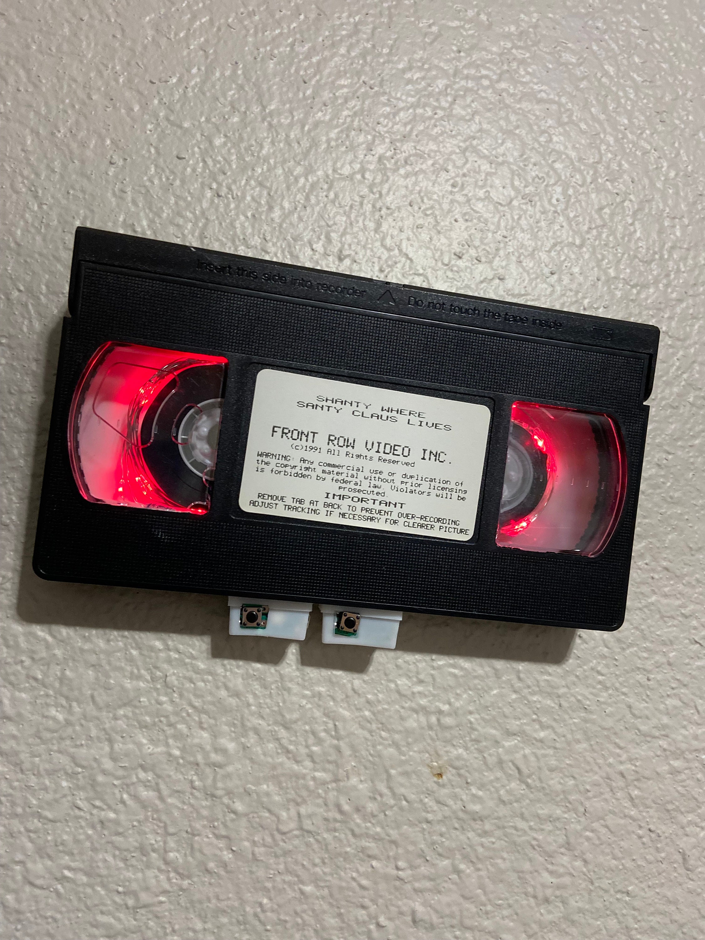 LED VHS Light With Original Movie Title - Etsy UK