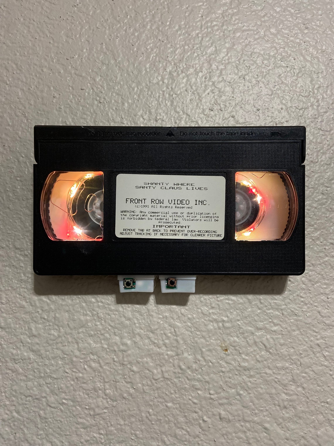 LED VHS Light With Original Movie Title - Etsy