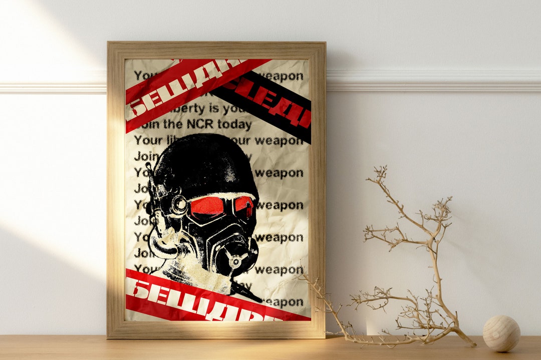 Fallout New Vegas NCR Ranger Poster Propaganda - Etsy