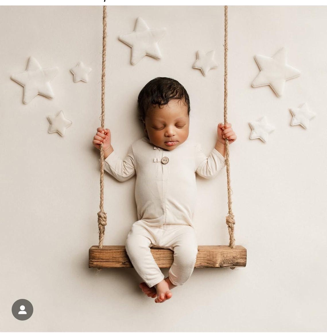 Newborn Twin Rope Swing Prop - Etsy