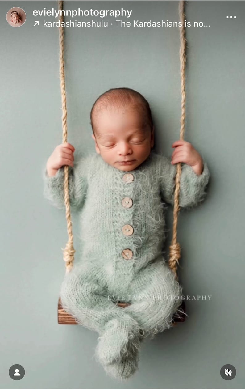 Newborn Rope Swing Prop - Etsy