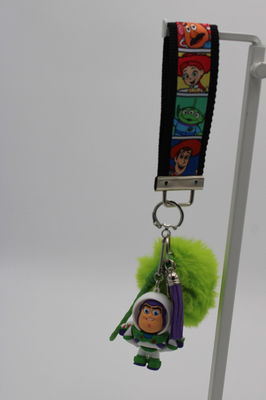 Toy Story "buzz" Keyfob Keychain - Etsy