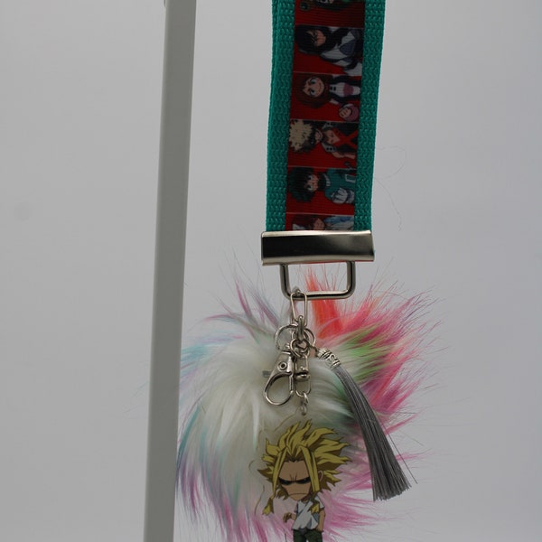 All Might Keychain - Etsy