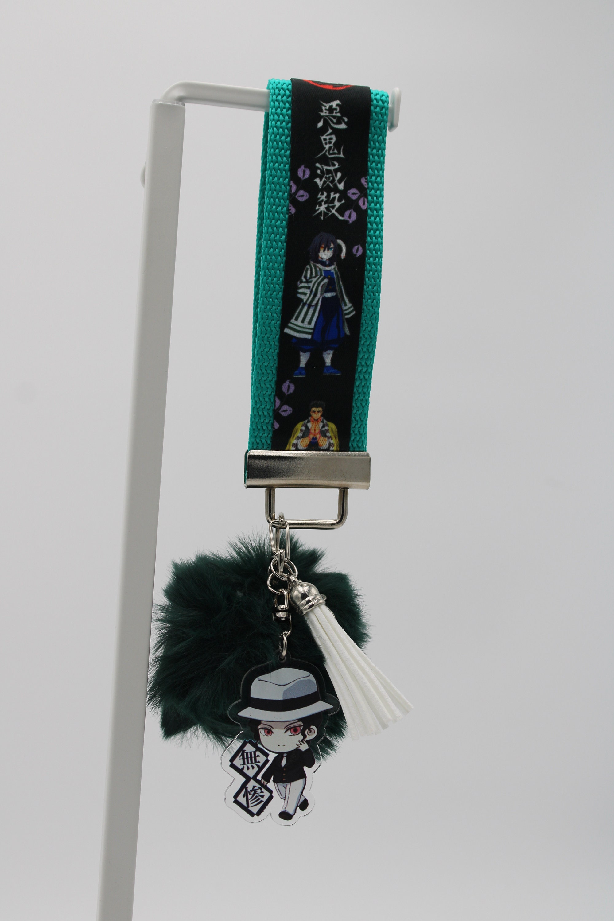 Demon Slayer "muzan" Keyfob Keychain - Etsy