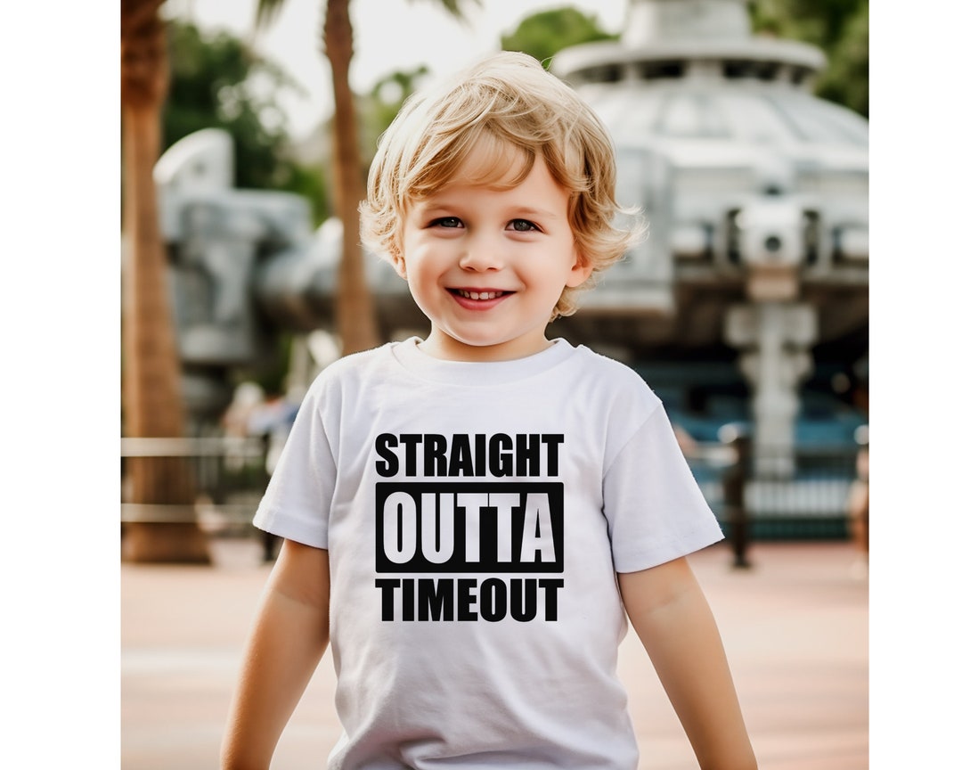 Unisex straight OUTTA Time Out Toddler Shirt - Etsy