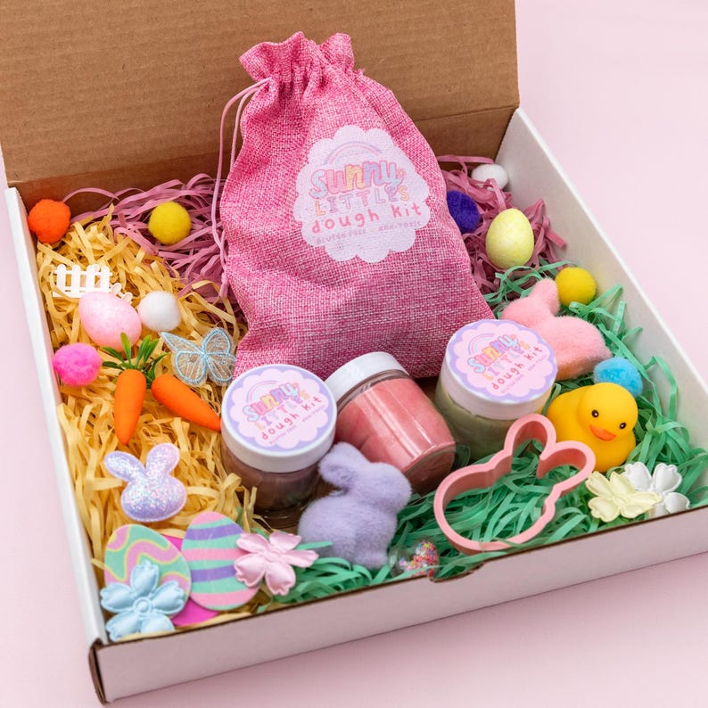 Easter Play Dough Kit Sensory Table Bin Activity Gluten Free Non-toxic ...