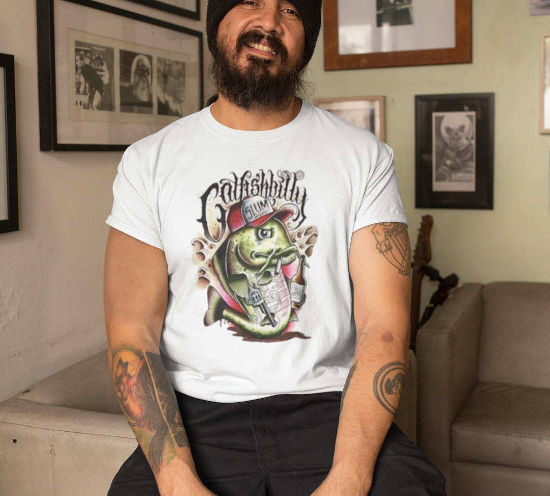 Yelawolf, Vintage Catfish Billy Patch, Slumerican Graphic Band Tee Rap ...