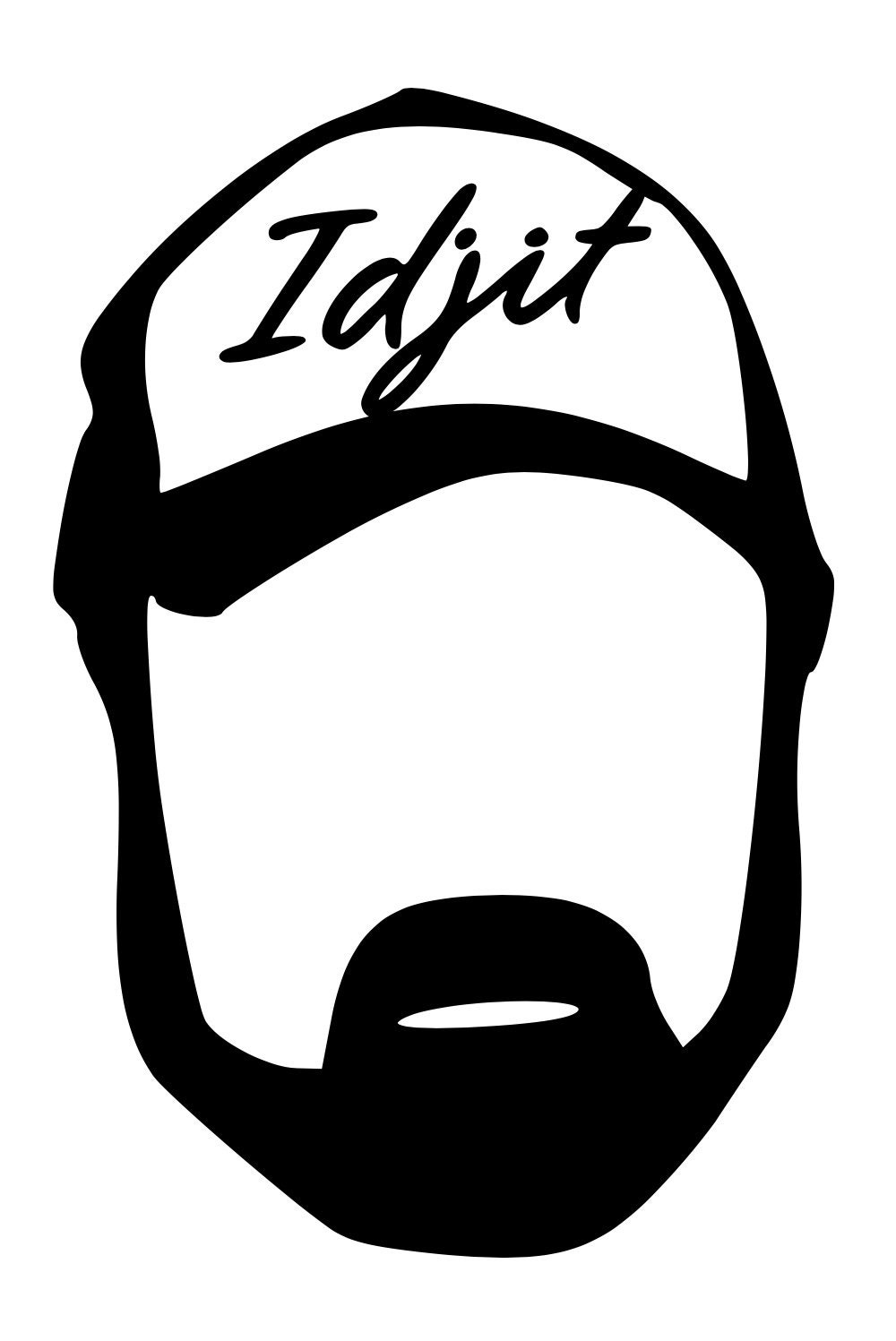 Supernatural Bobby Idjit Trucker Hat Vinyl Car Window Decal - Etsy