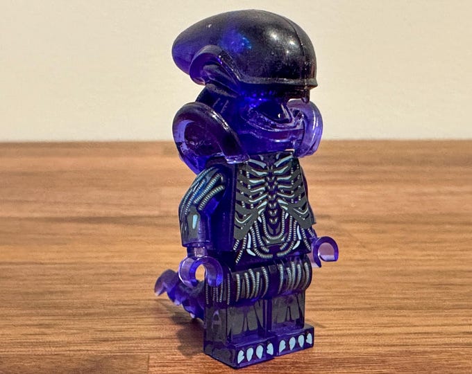 Purple Alien Xenomorph Figure Horror Creature Predator Monster - Etsy