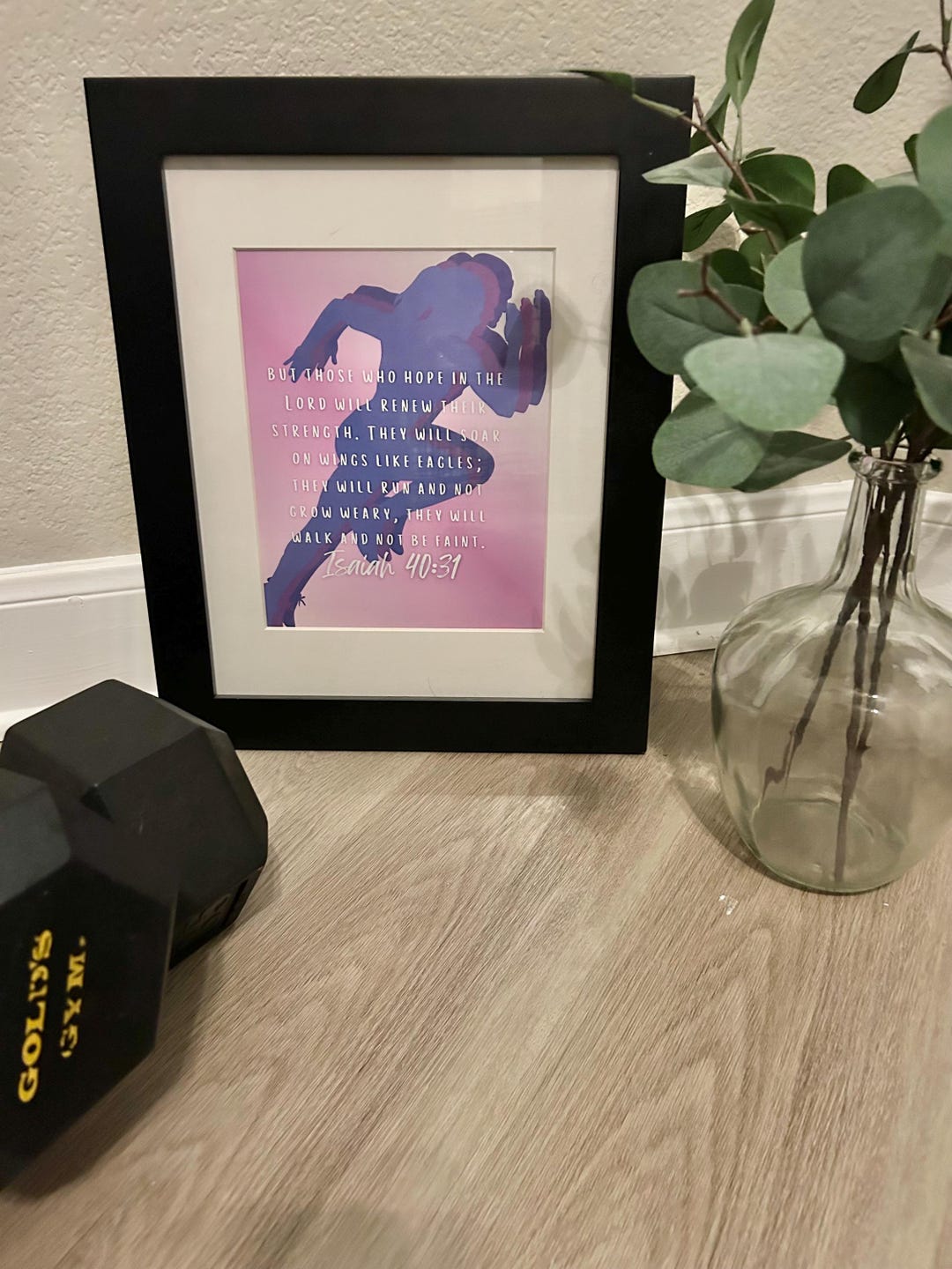 Motivational Bible Verse Wall Art Print (digital Download) - Etsy