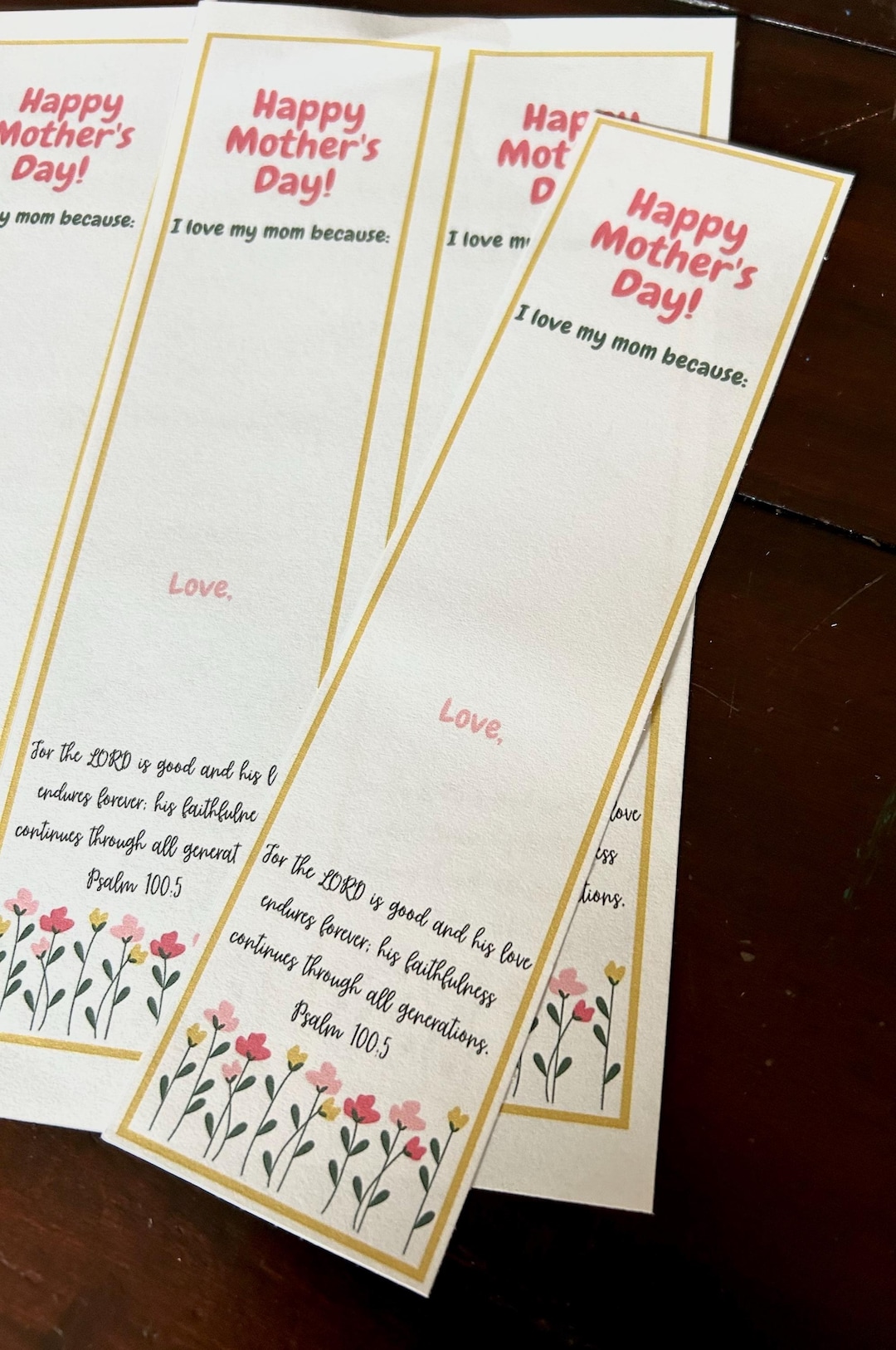 MOTHER’S DAY Bookmark! - Etsy