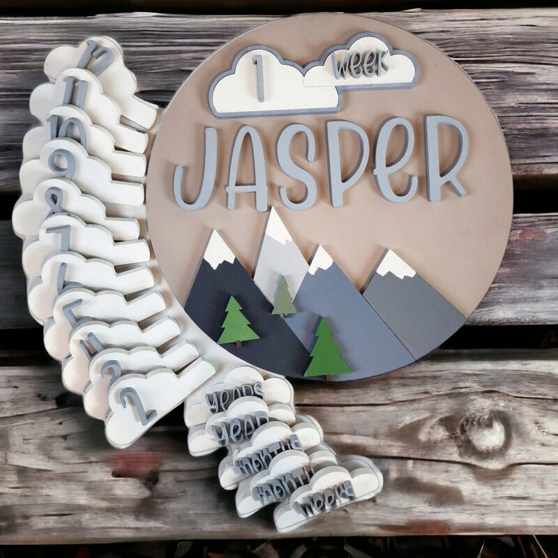 Mountain Theme - Etsy