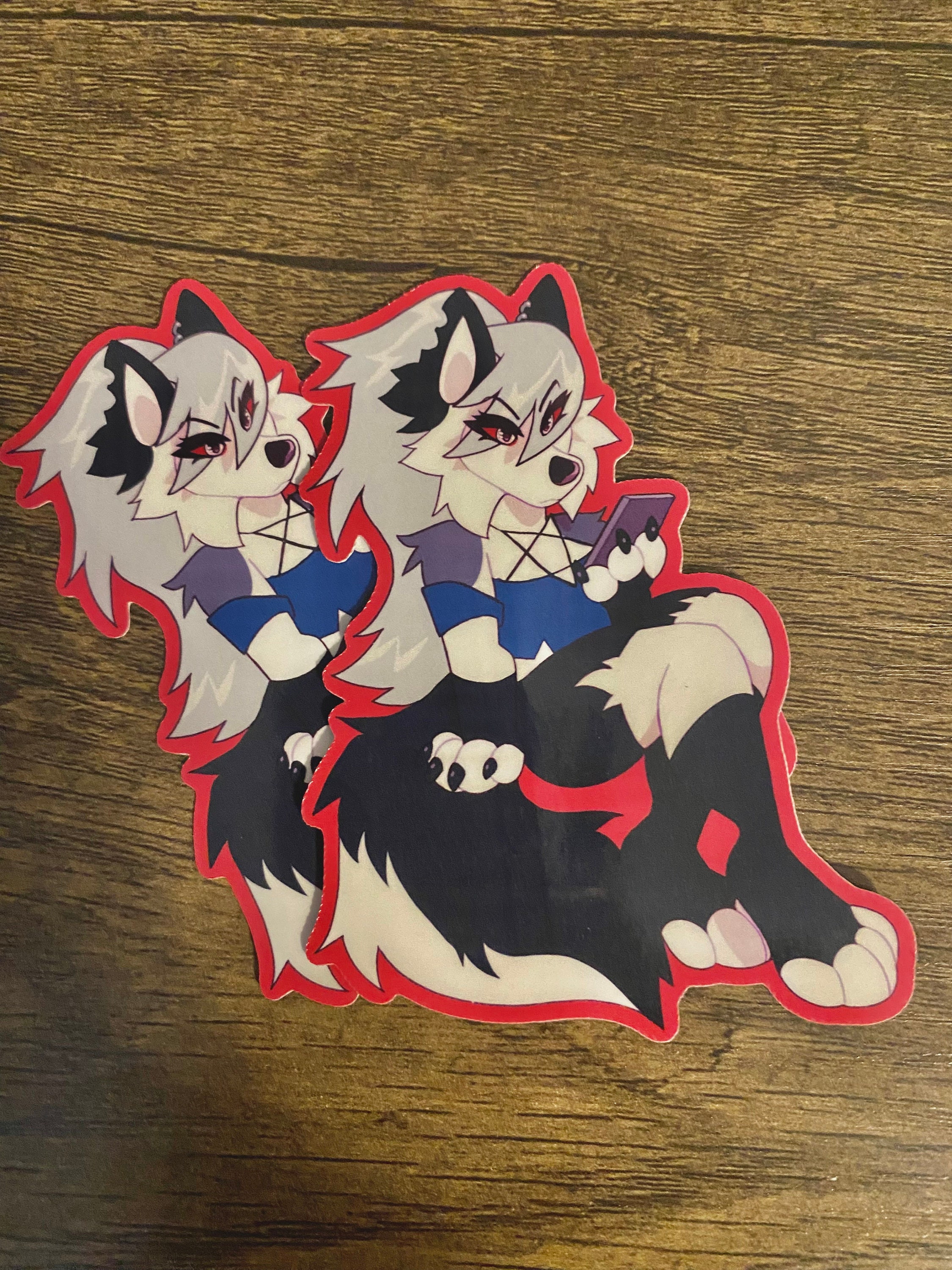 Helluva Boss Loona Fullbody Sticker / Waterproof Sticker / Vinyl ...