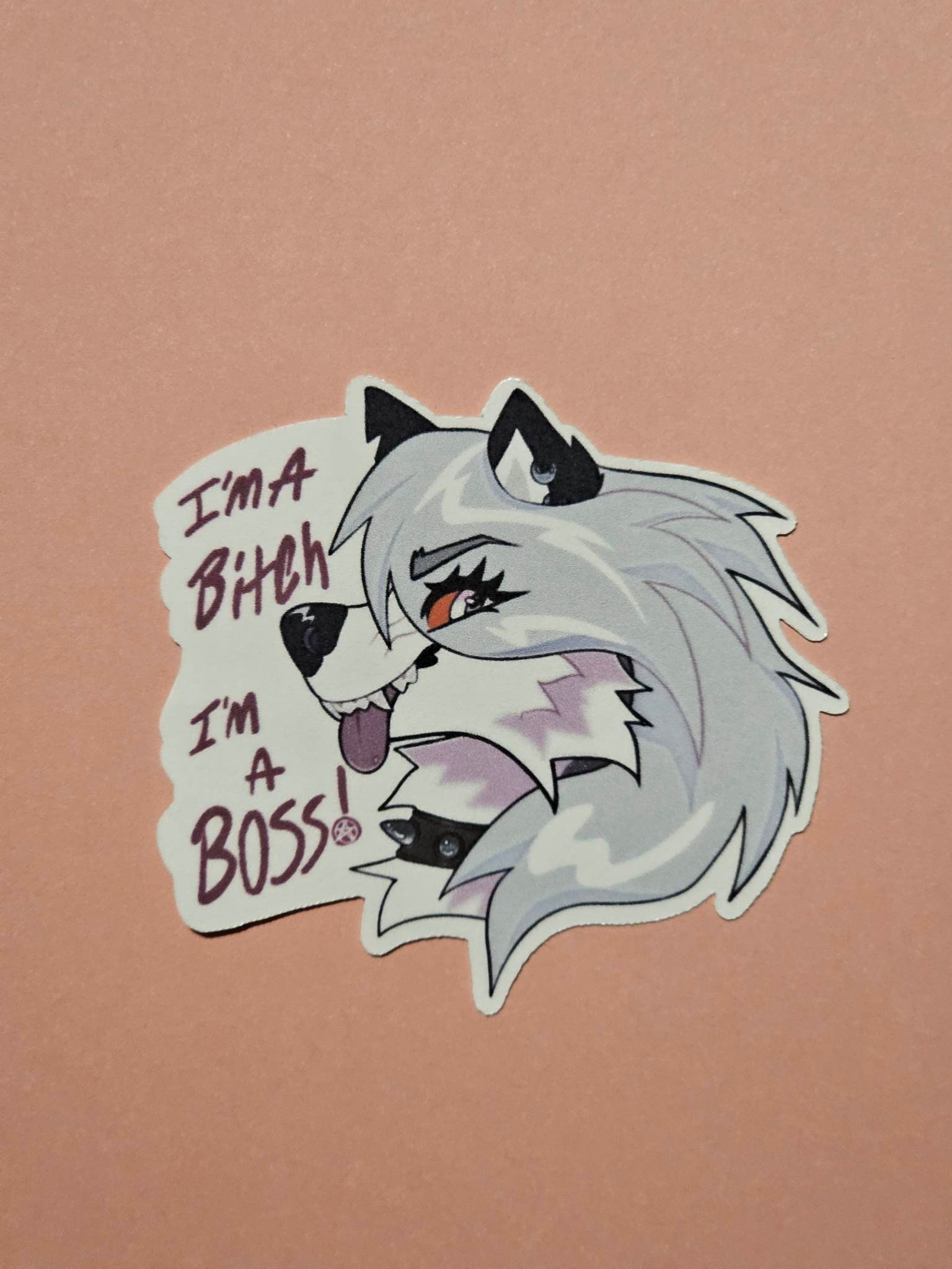 Helluva Boss Loona Sticker / Waterproof Sticker / Vinyl Sticker - Etsy