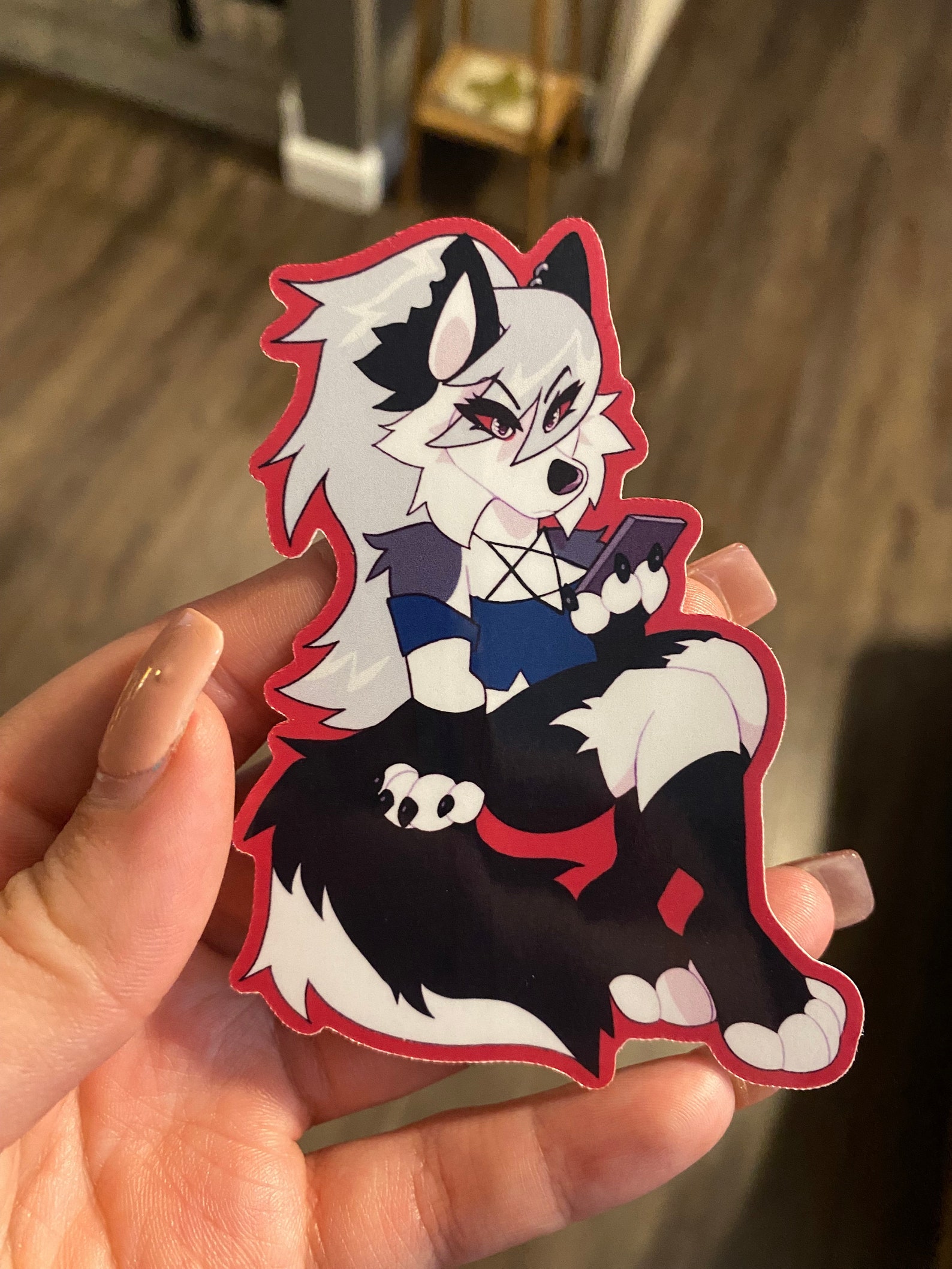 Helluva Boss Loona Fullbody Sticker / Waterproof Sticker / Vinyl ...